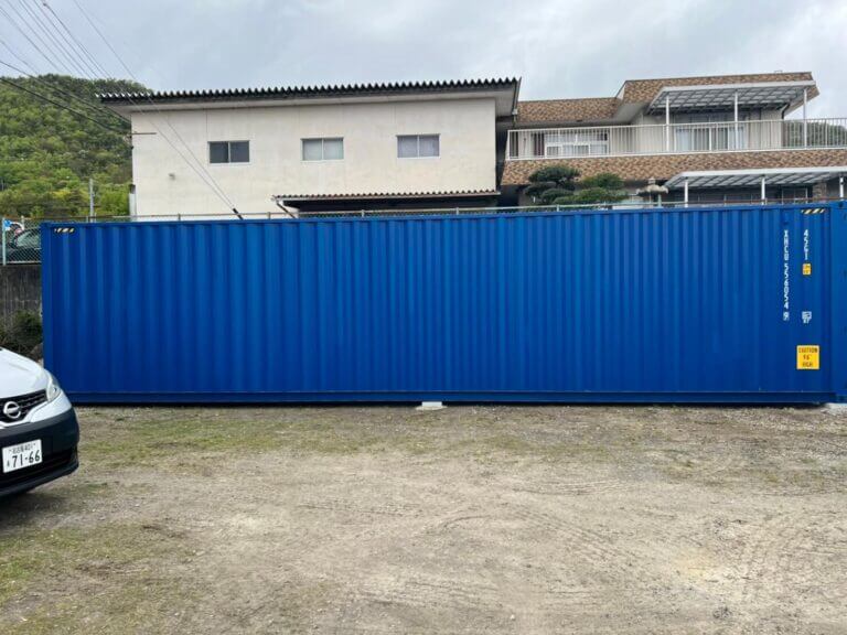 岐阜県の海上コンテナ・中古コンテナ設置例 - ハレコンテナ